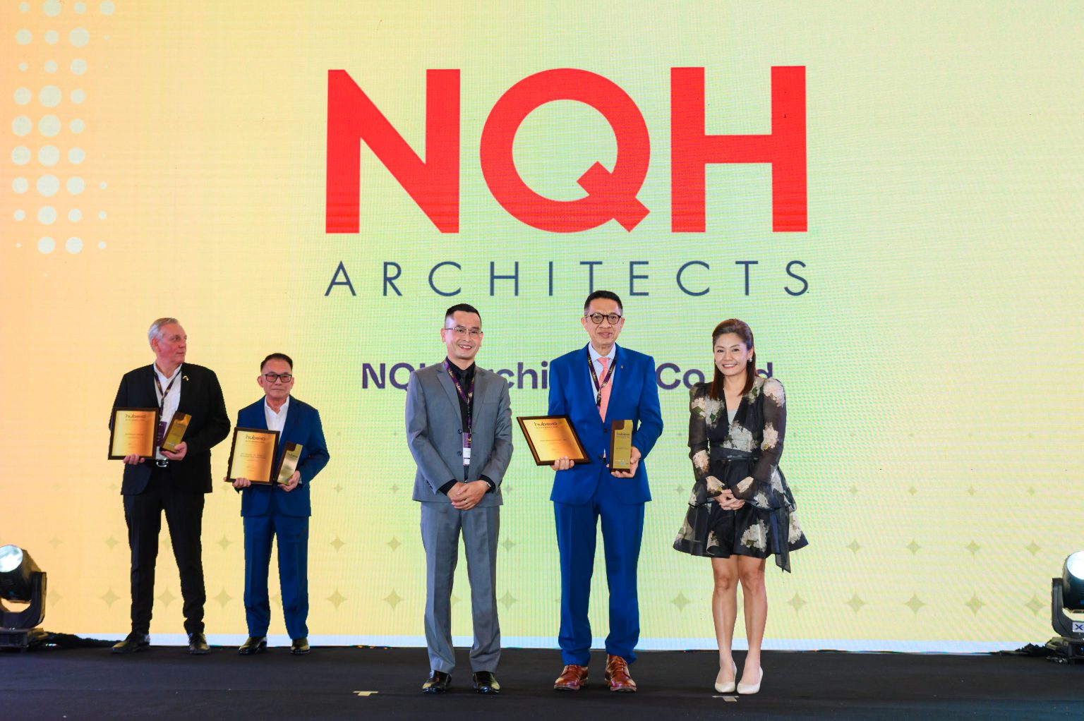 NQH Architects Honored With The Elite Award At Hubexo Asia Awards 2025 ...